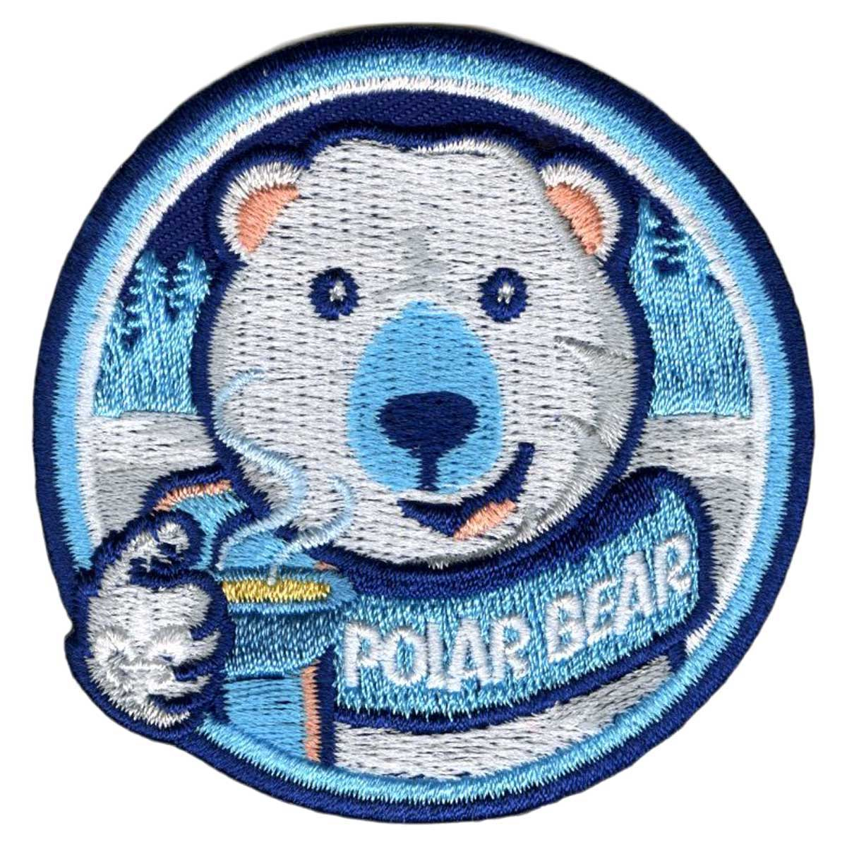 Cub Scout Polar Bear Emblem - Official Scouting America Scout Shop